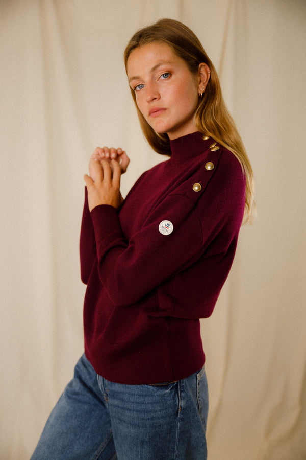 Pull uni Eulalie – Royal Mer